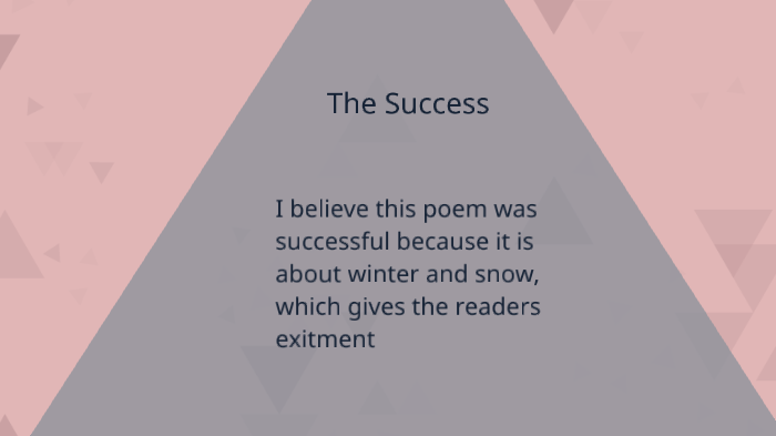 Poem by Kaylee Buck on Prezi