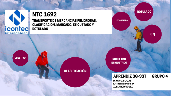 NTC 1692 TRANSPORTE DE MERCANCIA PELIGROSAS by Diana carolina Plazas Mora on Prezi