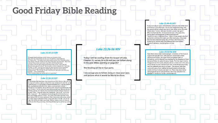 Good Friday Bible Reading by Stephen Walters on Prezi