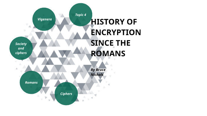 HISTORY OF ENCRYPTION SINCE THE ROMANS by October on Prezi