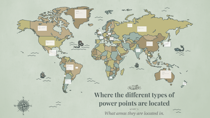 Where the different types of power points are located by Bonnie Kennedy ...
