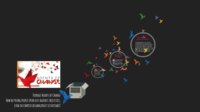 Teenage agents of change by Karen Avila on Prezi