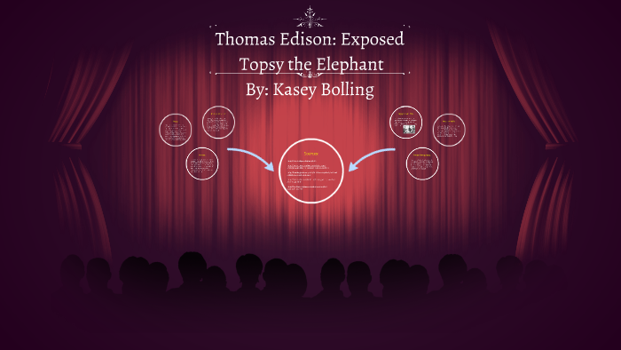Thomas Edison and Topsy the Elephant by Kasey Bolling on Prezi