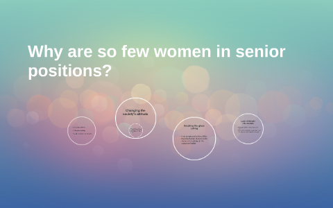 Women in senior positions by Andrea Gunnarsdóttir on Prezi