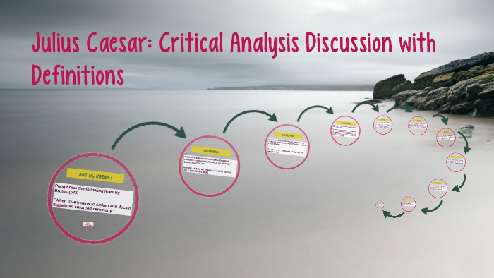 Julius Caesar: Critical Analysis Discussion by lakeon conley on Prezi
