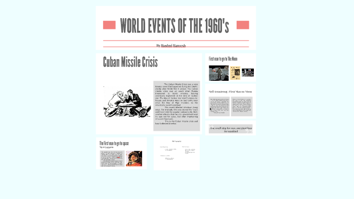 World Events of the 1960's by Roshni Ramesh on Prezi