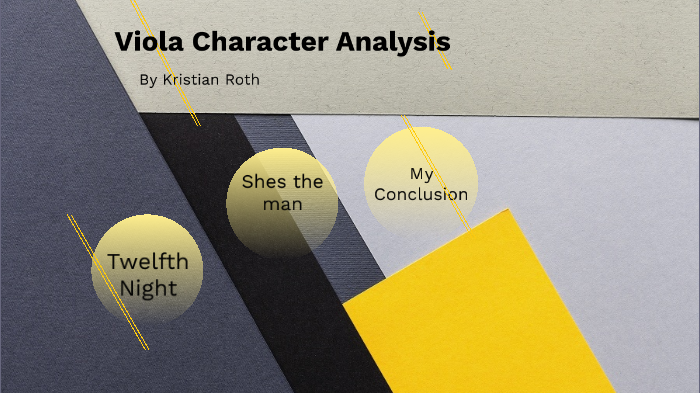 Twelfth Night Character Analysis by Kristian Roth on Prezi