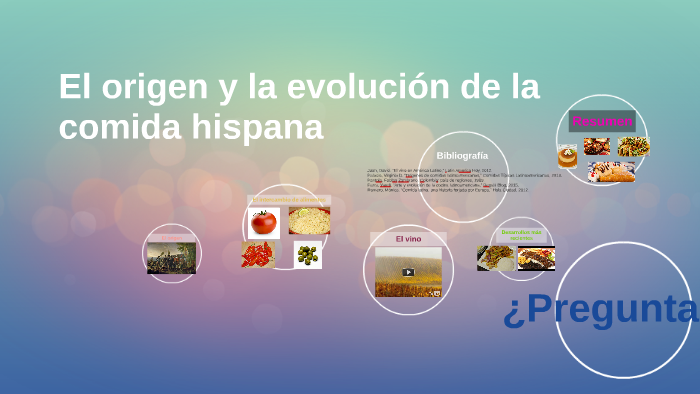 El origen y la evolución de la comida hispana by Matthew Anthony on Prezi