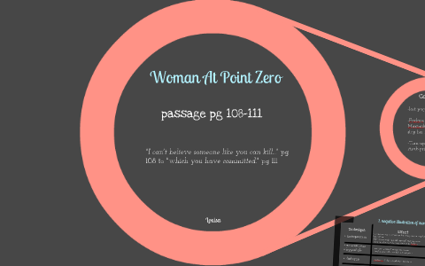 Woman at Point Zero Passage Presentation by Louisa Rowe on Prezi