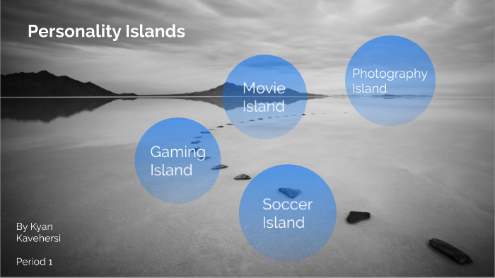 Personality Islands by Kyan k on Prezi