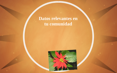 Datos relevantes en tu comunidad by Jimena Rivas on Prezi