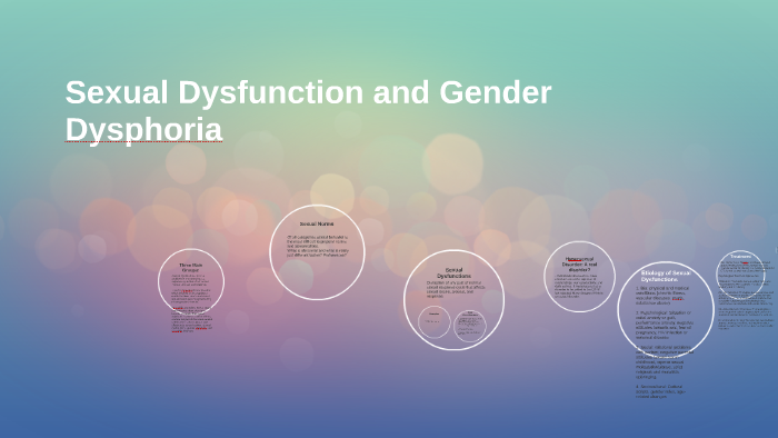 Sexual Dysfunction and Gender Dysphoria by Aubrey Schuring on Prezi