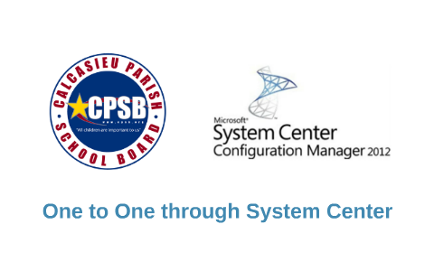 One to One through System Center by Stephen Richard on Prezi