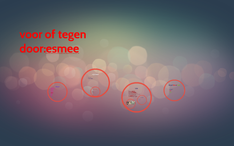 voor of tegen by esmee wagenaar on Prezi