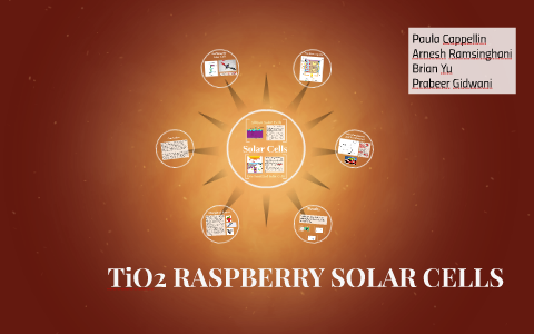 TiO2 RASPBERRY SOLAR CELLS by Paula Cappellin on Prezi