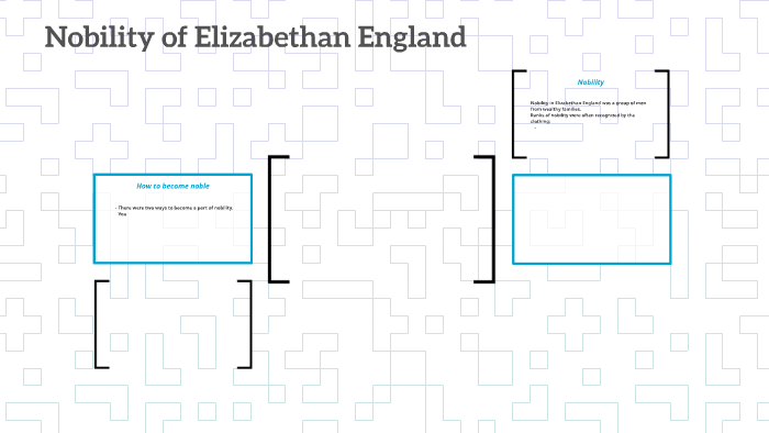 Nobility of Elizabethan England by anna q