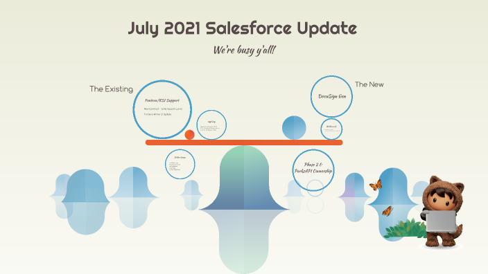 Salesforce July 2021 Update by Luke Guthrie on Prezi