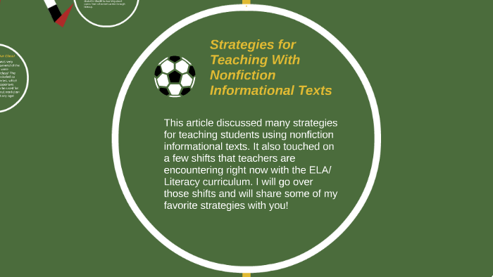 Strategies for Teaching With Nonfiction Informational Texts by ...
