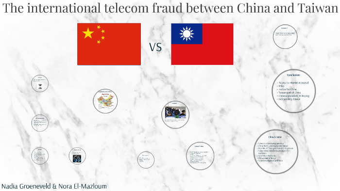 The international telecom fraud between China and Taiwan by Nora El ...
