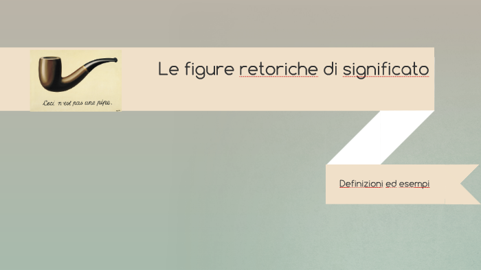Figure retoriche di significato by Francesca Valente on Prezi