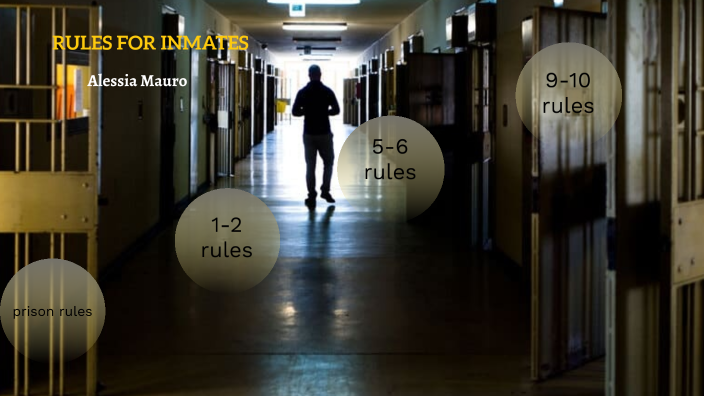 rules for inmates by alessia mauro on Prezi