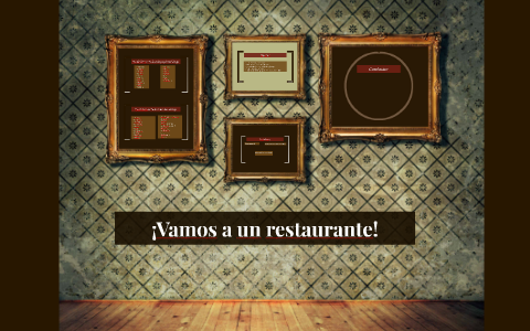 ¡Vamos a un restaurante! by Christine Justiniano on Prezi