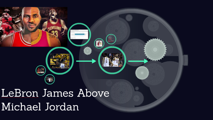 LeBron James VS Michael Jordan by jocelin crisantos