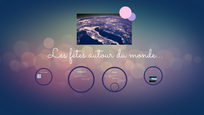 Les fêtes autour du monde... by Jade Legendre