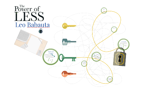 The Power of LESS by Tom Corne on Prezi