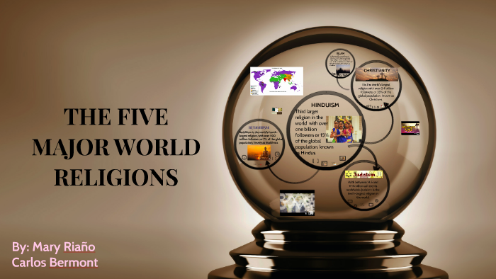 THE FIVE MAJOR WORLD RELIGIONS by Mary Riaño