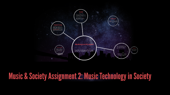 Music & Society Assignment 2: Music Technology in Society by colin ...