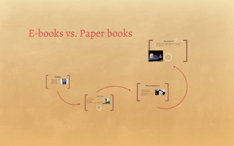 E-books vs. Paper books by on Prezi