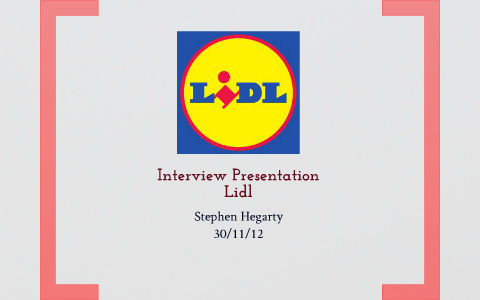 LIDL Presentation by Aidan Hurley on Prezi