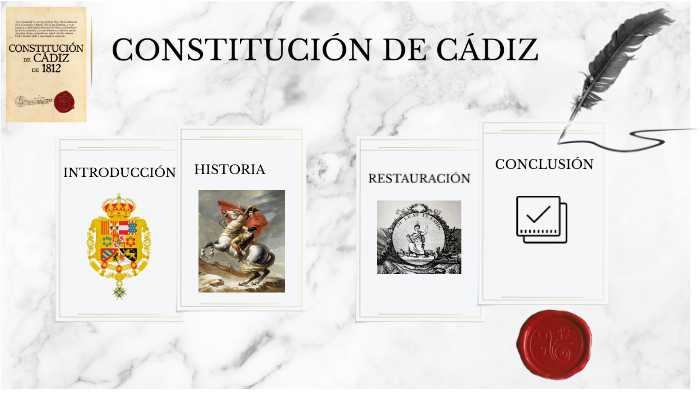 Constitución de Cádiz 1812 by Izabela on Prezi