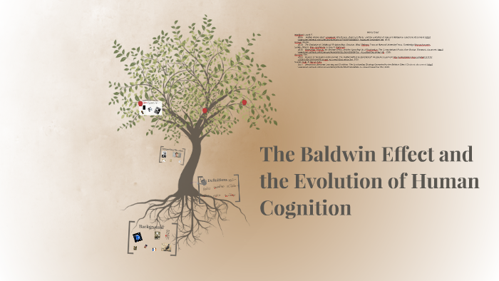 The Baldwin Effect and the Evolution of Human Cognition by Jay Breckenridge on Prezi