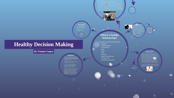 Healthy Decision Making by Naman G on Prezi