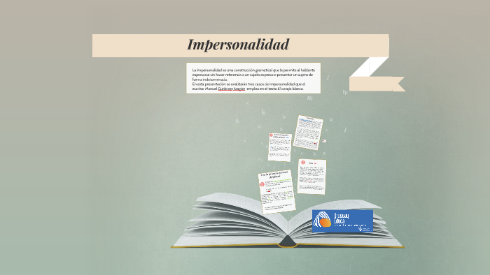 Impersonalidad by Sofía Torre Nicolini on Prezi