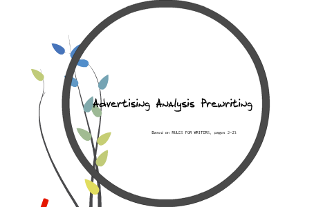Advertising Analysis Prewriting by Joy Pasini on Prezi