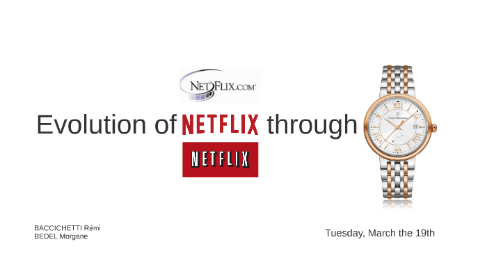 The evolution of Netflix through time by Rémi BACCICHETTI