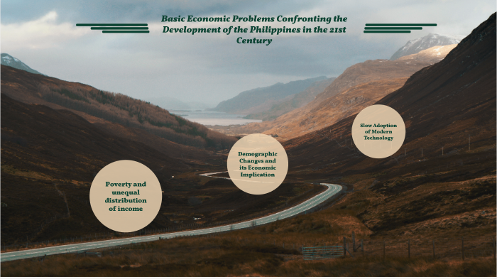 Basic Economic Problems Confronting the Development of the Philippines ...