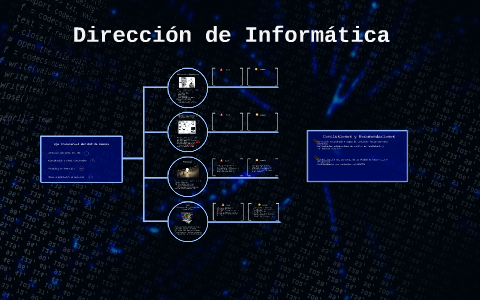 Dirección de Informática by Juan Fernando Granda on Prezi