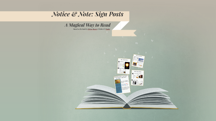 Notice & Note: Sign Posts by Amanda Luce on Prezi