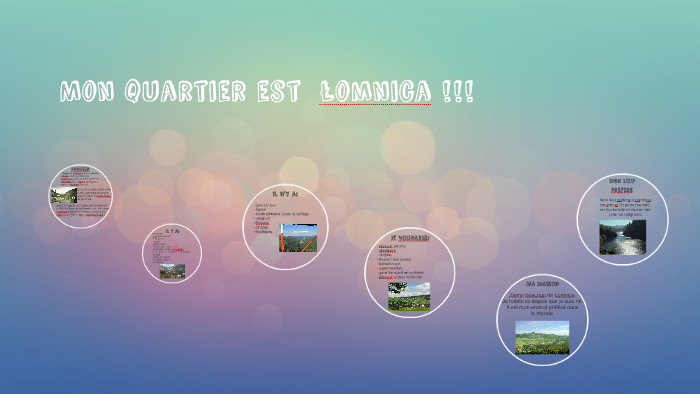 Mon Quartier Est łomnica By Wiktoria Skupin On Prezi