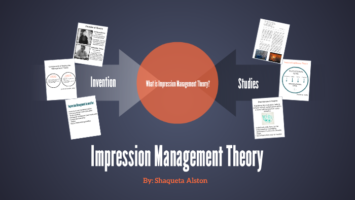 Impression Management Theory by Shaqueta Alston on Prezi