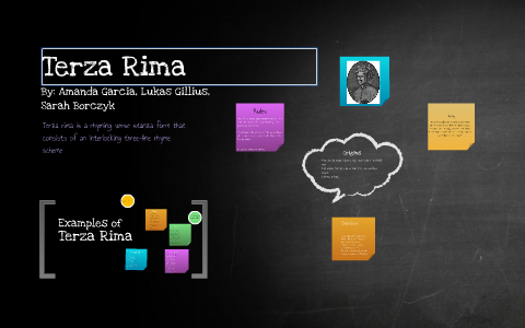 Terza Rima by Amanda Garcia on Prezi