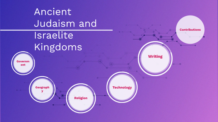 Ancient Judaism and Israelite Kingdoms by Audrey Clermont on Prezi