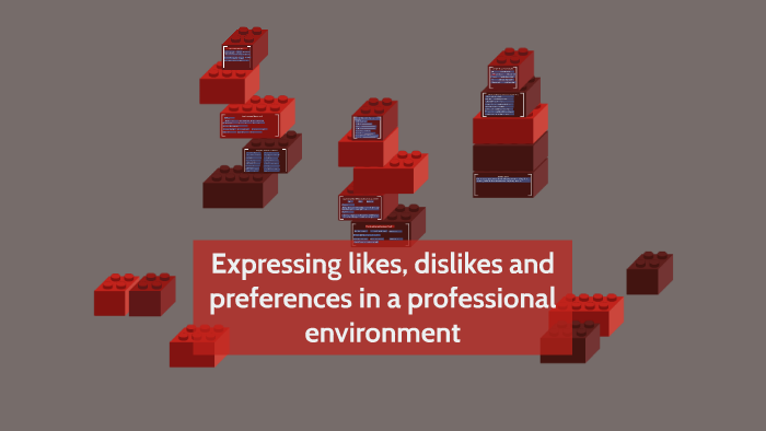 Expressing likes, dislikes and preferences in a professional by Jairo ...