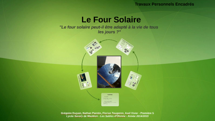 Le Four Solaire by Greg Dugast
