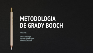 METODOLOGIA DE GRADY BOOCH by Adrian Laime on Prezi Design
