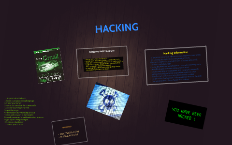10 steps on how to hack: by ty clay on Prezi